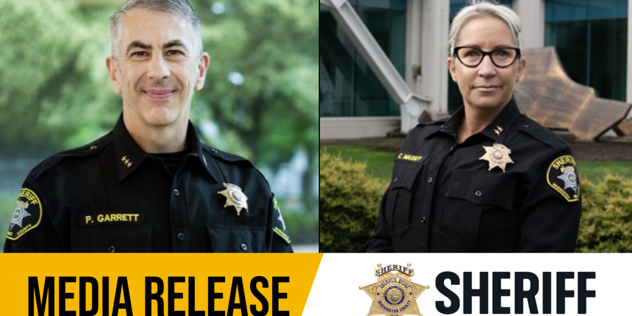 Sheriff Garrett Announces Retirement and Recommends Undersheriff ...
