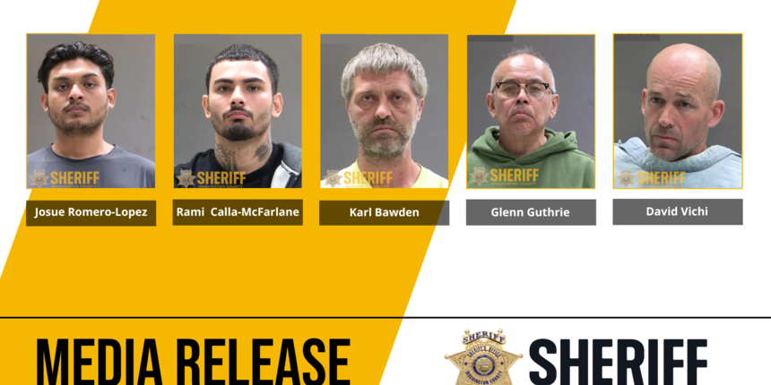 Five People Arrested in Undercover Child Predator Sting | Washington ...