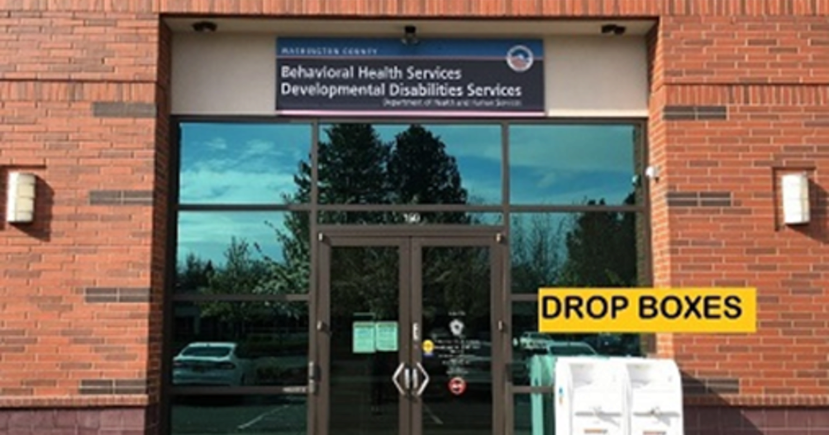 Paperwork Drop Box | Washington County, OR