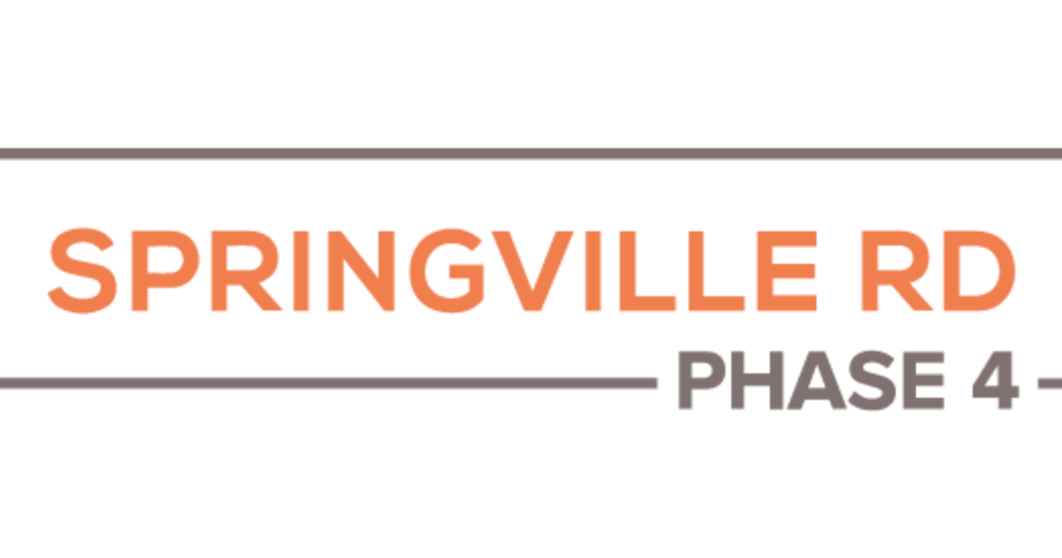 Comment on the Springville Road Open House through Nov. 13 | Washington ...