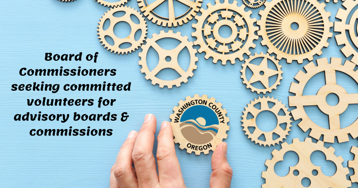 Volunteers needed for advisory boards and commissions | Washington ...