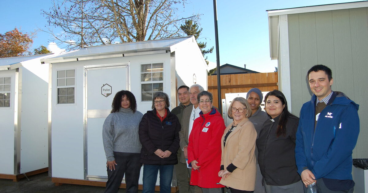 Safe Rest Village at Aloha United Methodist Church (UMC) opening ...