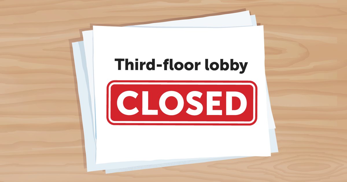 LUT third-floor lobby closing to the public July 1-4 | Washington ...