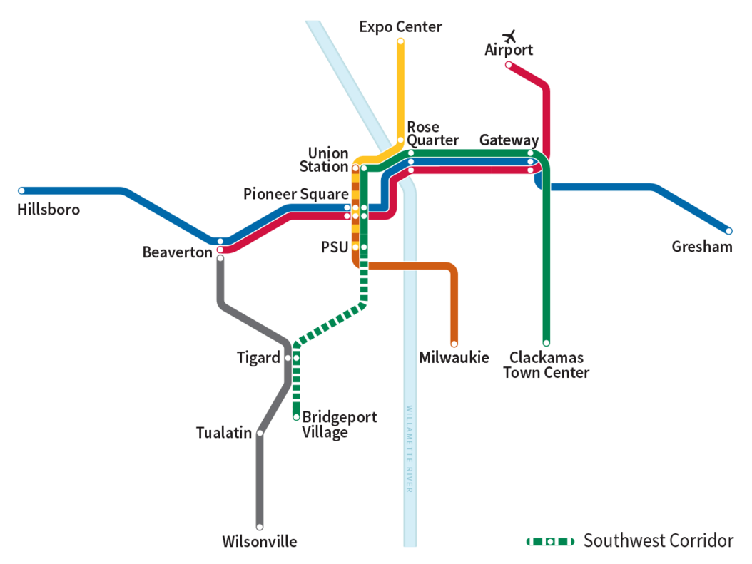 Southwest Corridor - Light Rail Planning | Washington County, OR