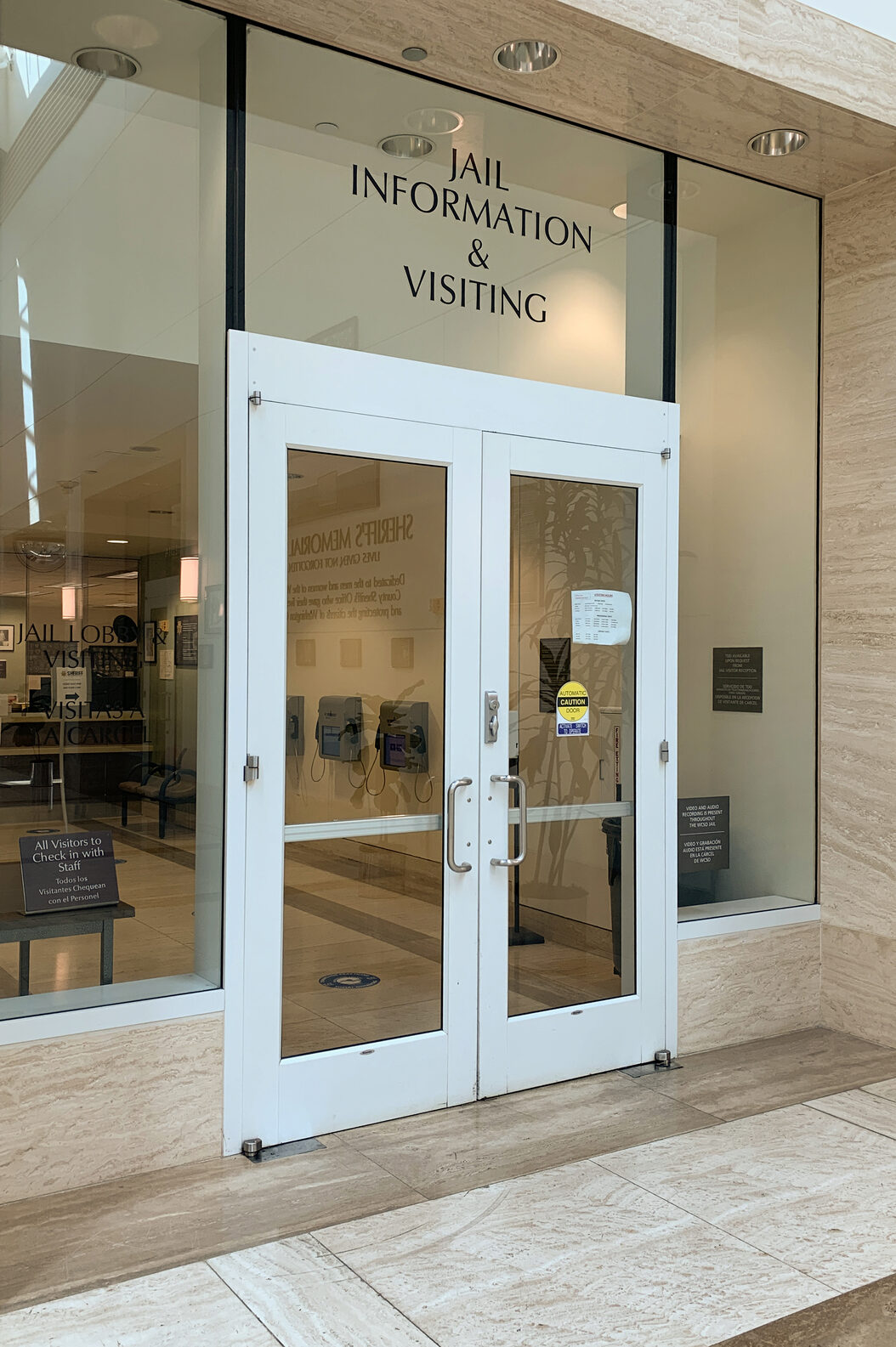 Contact or Visit Someone in Custody | Washington County, OR