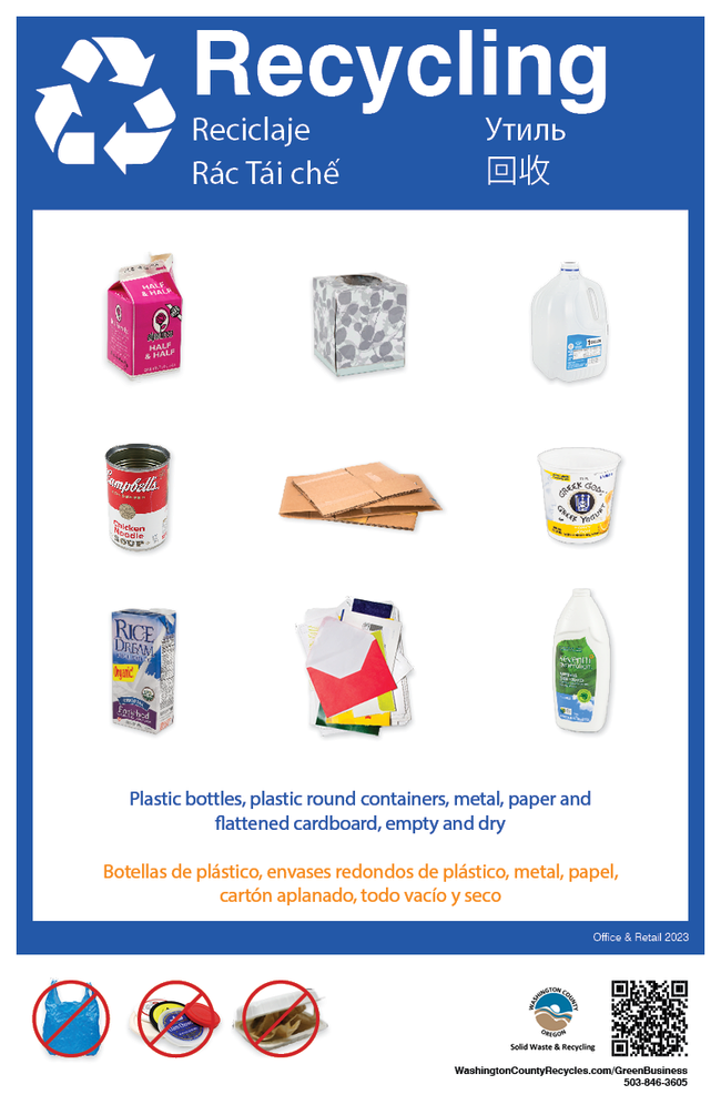 Recycle at Work | Washington County, OR